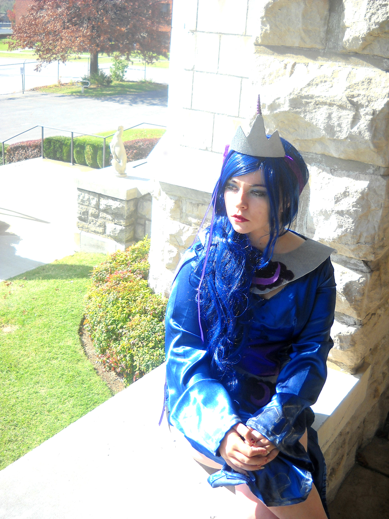 #753753 - safe, artist:diaryofadoll, princess luna, human, cosplay, irl ...
