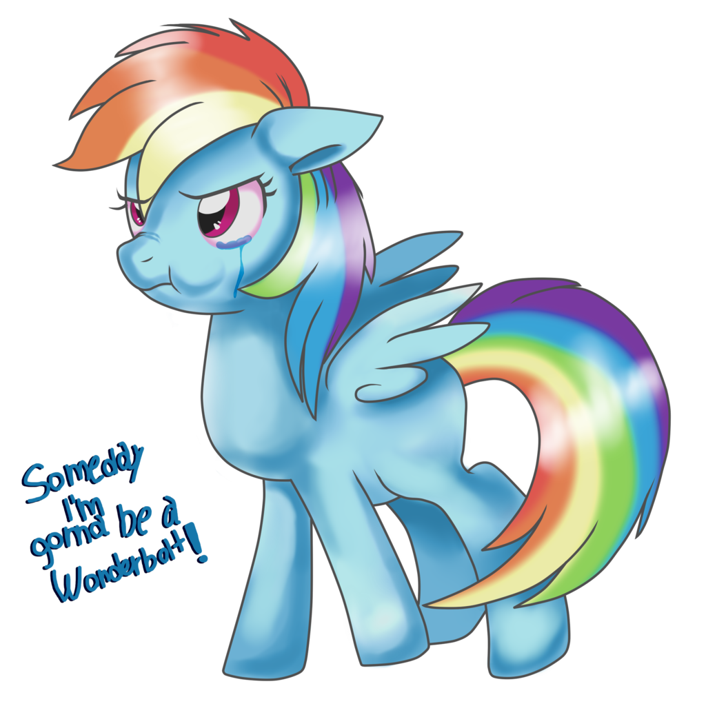 #754203 - safe, artist:stockingstreams, rainbow dash, crying, dialogue ...