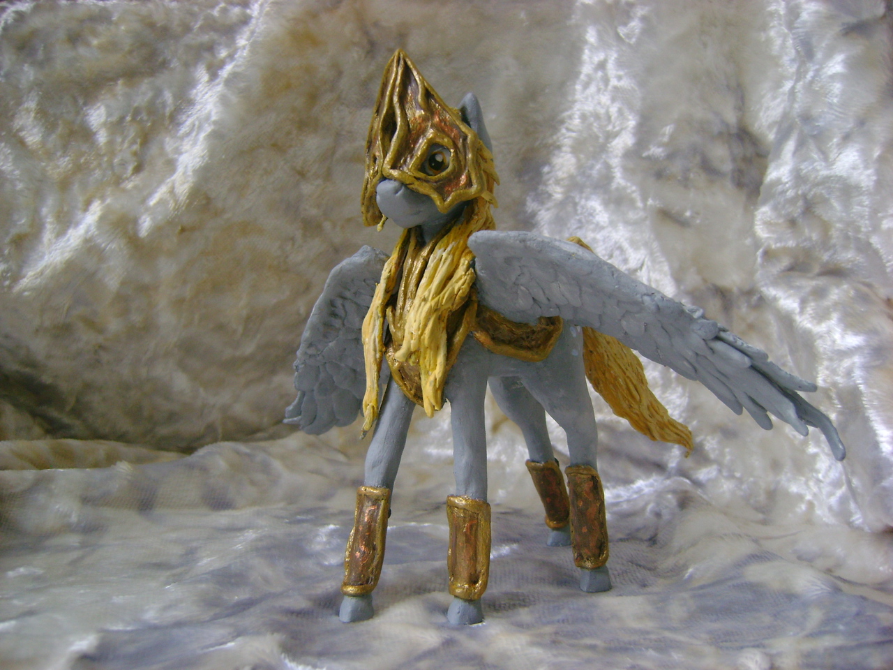 #754313 - safe, artist:shat-ish, derpy hooves, pegasus, pony, armor ...