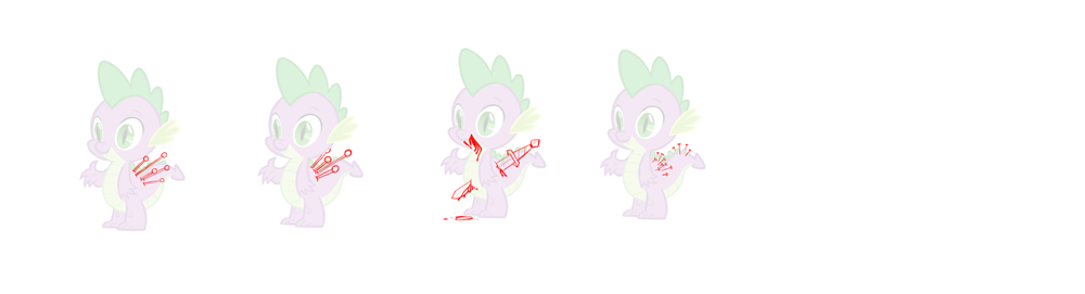 #738650 - dead source, semi-grimdark, artist:robinmitchell, spike ...