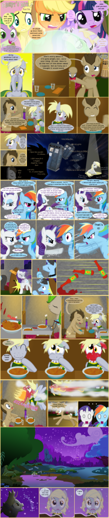 #755438 - safe, artist:shwiggityshwah, amethyst star, applejack, derpy ...