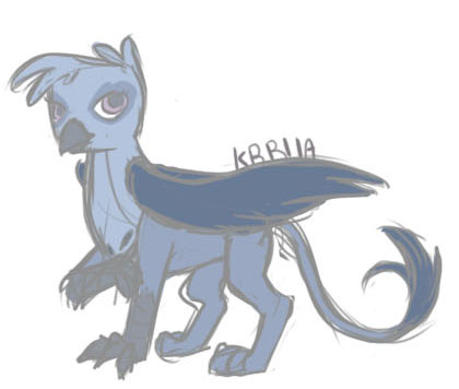#767247 - safe, artist:krriia, oc, oc only, oc:starry aurora, griffon ...