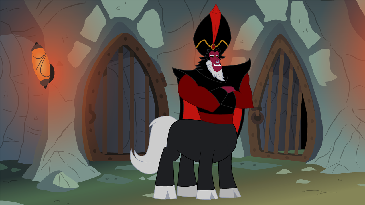 #769019 - safe, artist:sirius-writer, edit, lord tirek, centaur, g4 ...