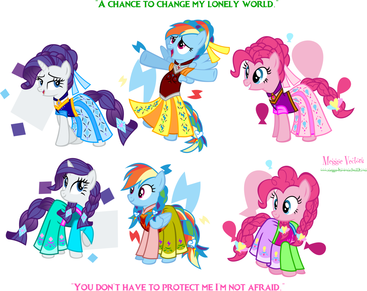 #772213 - safe, artist:meganlovesangrybirds, pinkie pie, rainbow dash ...