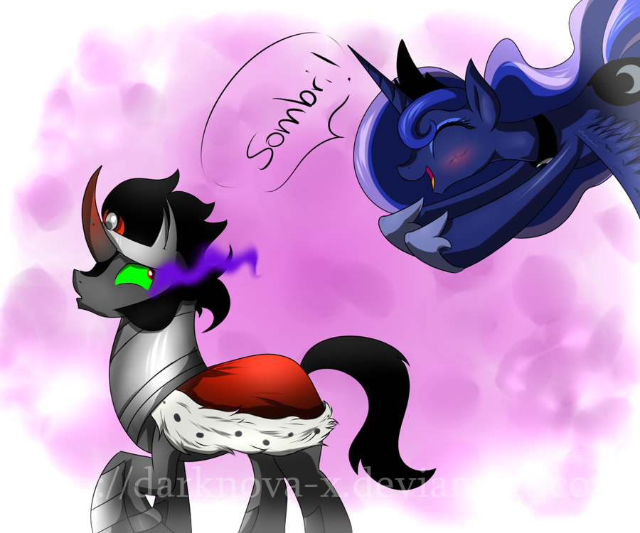 King Sombra And Princess Luna Kiss