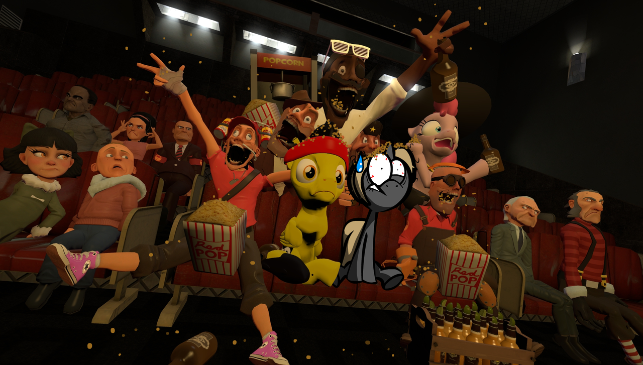 #760936 - safe, artist:thatgraycartoonpony, pinkie pie, oc, oc:that ...