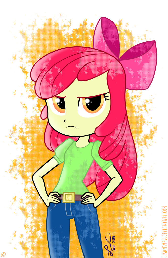 #783192 - safe, artist:lisan1997, apple bloom, equestria girls, g4 ...