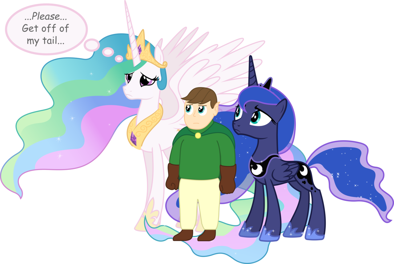 #783810 - safe, artist:ahurdofbronies, princess celestia, princess luna ...