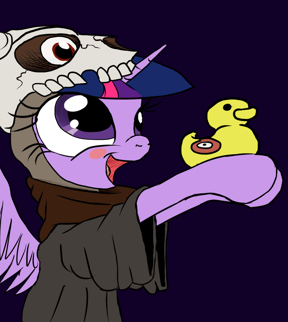 #786281 - safe, artist:aaronmk, twilight sparkle, alicorn, duck, pony ...