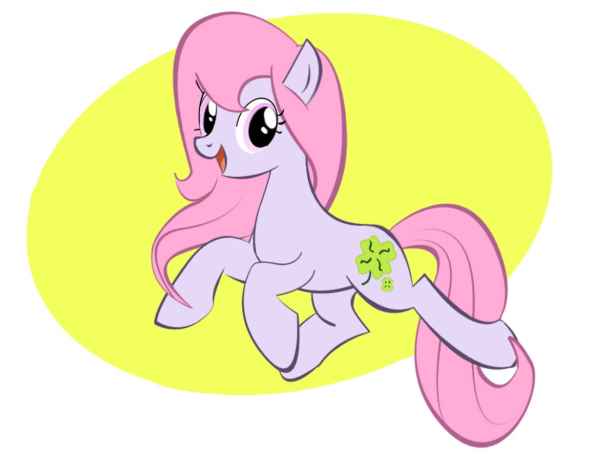 #796506 - safe, artist:dark-tsubaki88, clover (g1), earth pony, pony ...