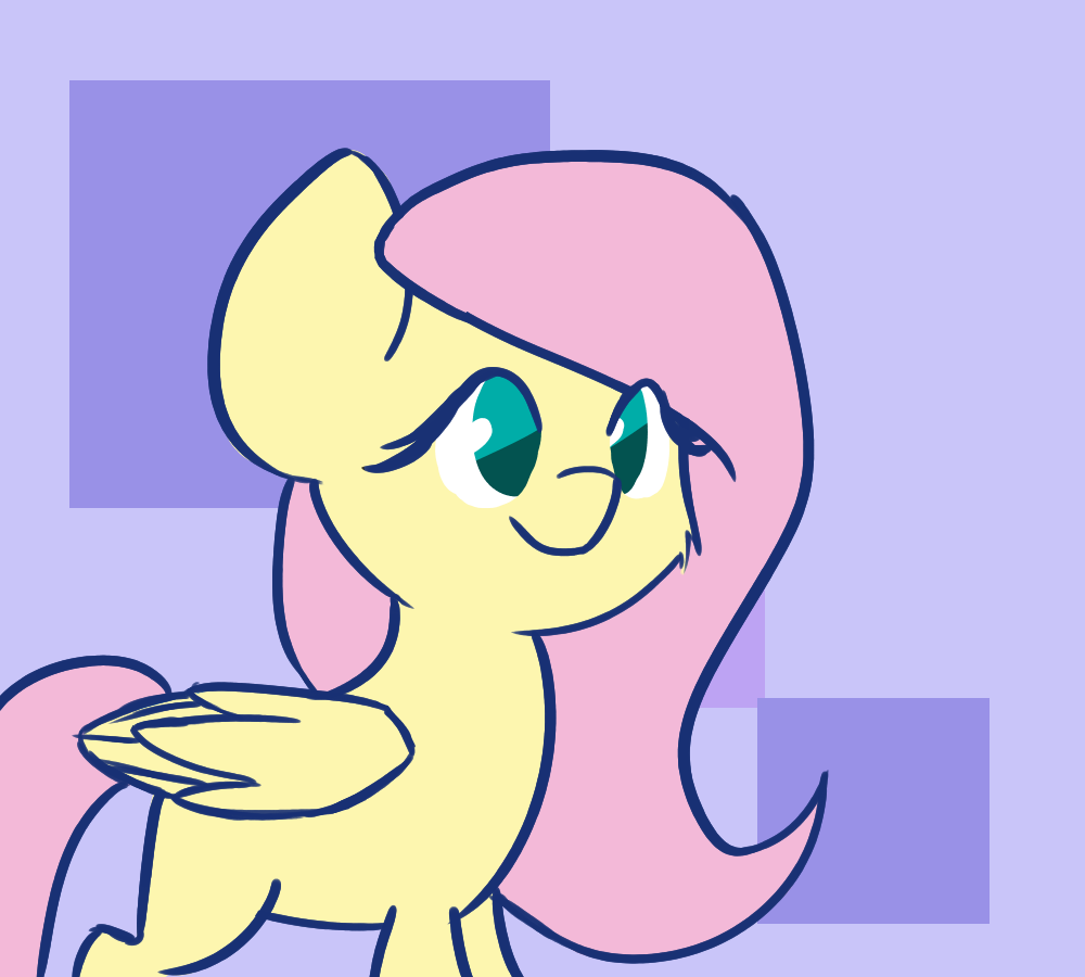 #777737 - safe, artist:llama-senpai, fluttershy, female, solo - Derpibooru
