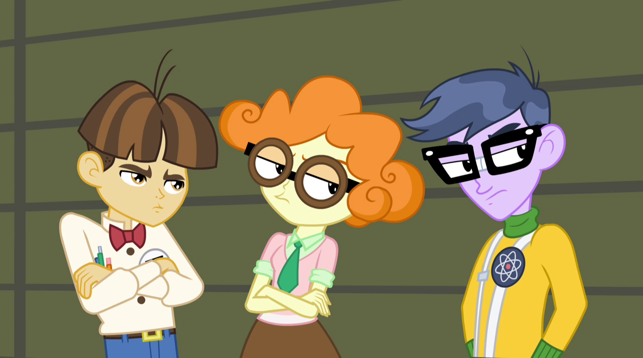 #779048 - safe, screencap, micro chips, scribble dee, wiz kid ...