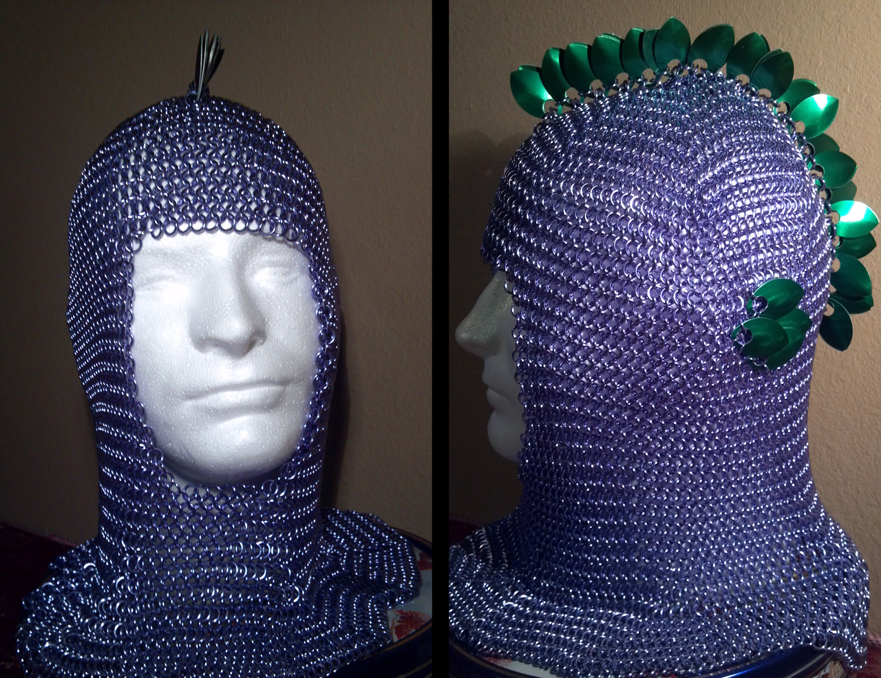 #548677 - safe, artist:thegiantsnoll, spike, armor, chainmail, craft ...