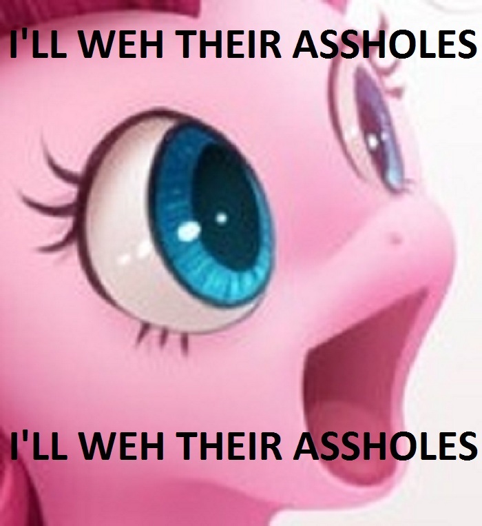 #550322 - safe, artist:dfer32, pinkie pie, female, reaction image, solo ...