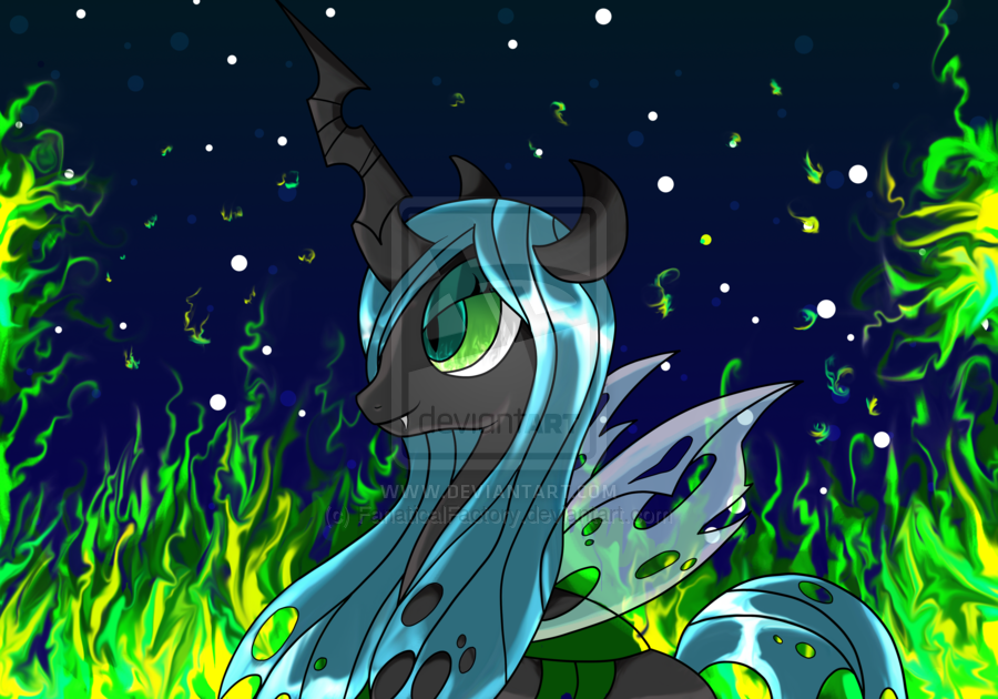 #553873 - safe, artist:fanticalfactory, queen chrysalis, changeling ...