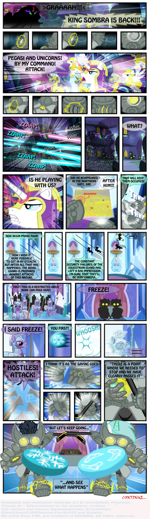 #555135 - safe, artist:ponymaan, king sombra, lyra heartstrings ...