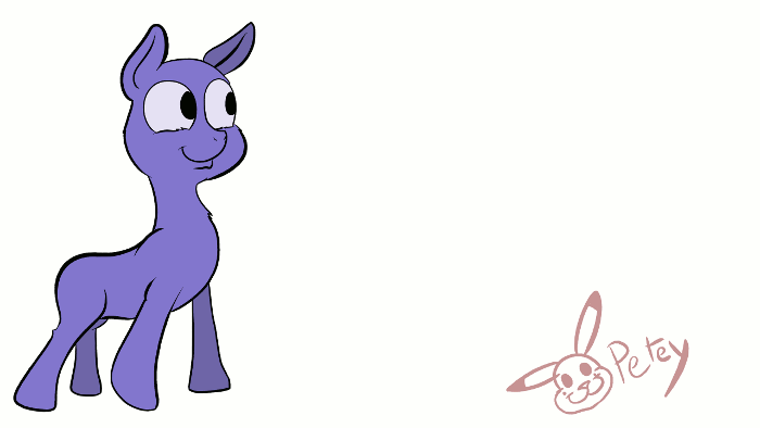 #541345 - safe, artist:pikapetey, oc, oc only, animated, blue, frame by ...