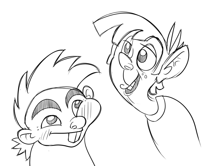 #558153 - safe, artist:fxcellent, snails, snips, human, g4, humanized ...