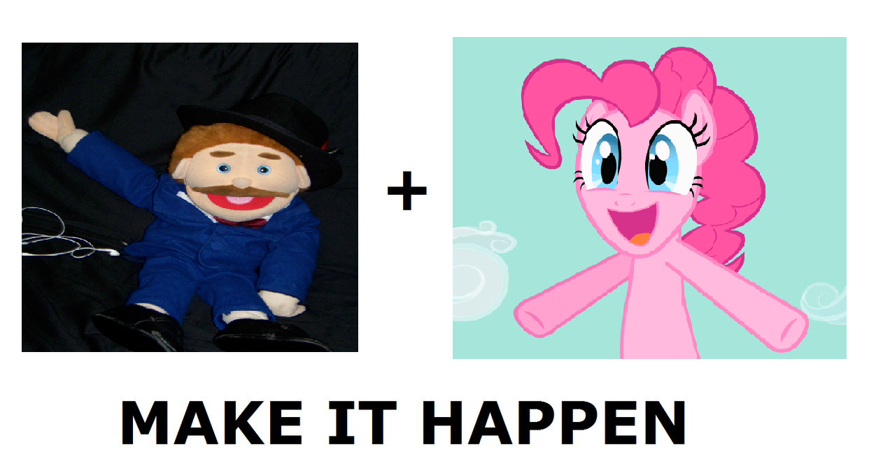 #560781 - safe, pinkie pie, exploitable meme, make it happen, marcus ...