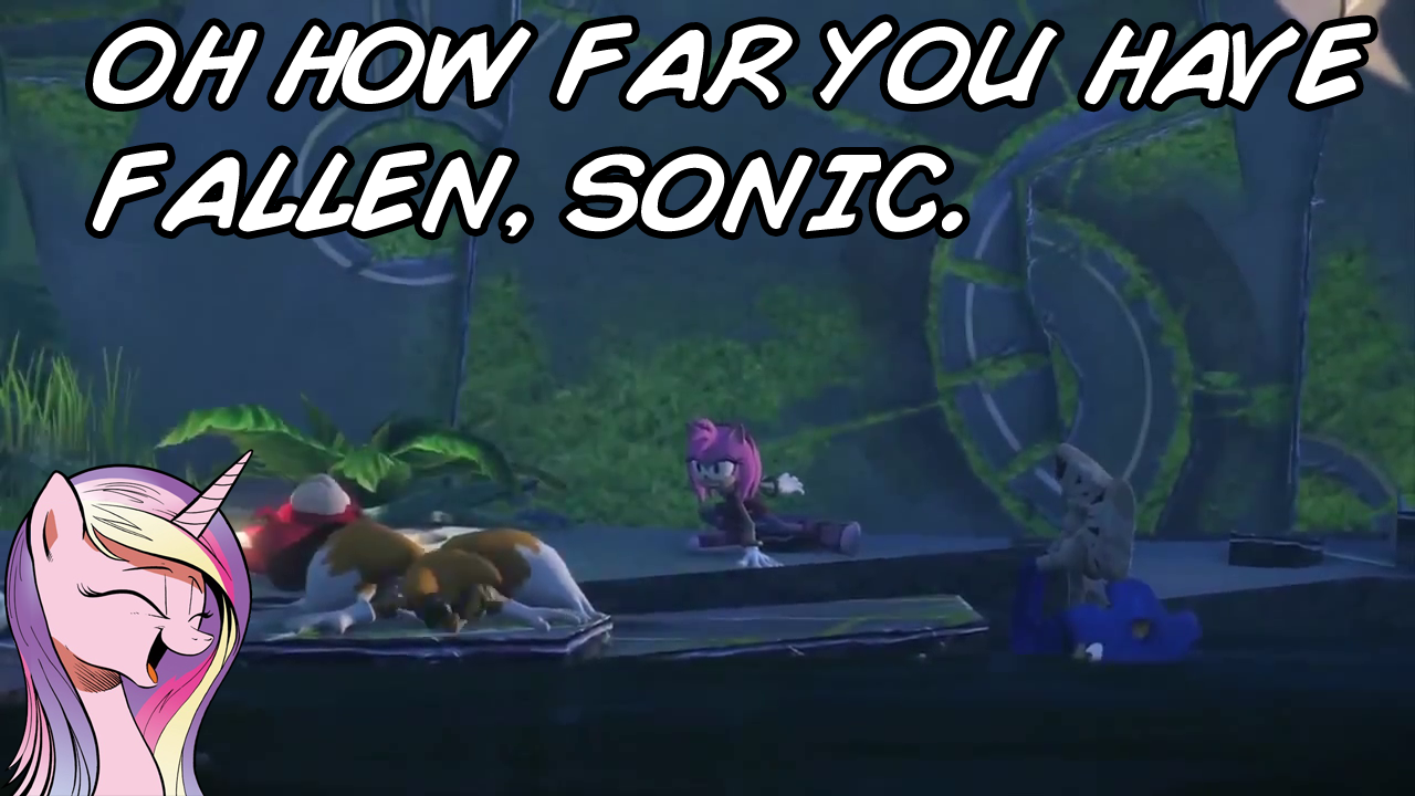 #545334 - safe, princess cadance, g4, amy rose, cadance laughs at your ...