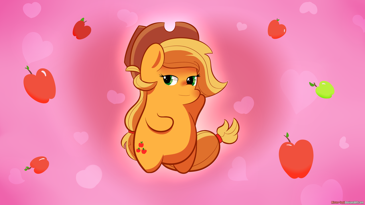 #547354 - suggestive, artist:mister-yaoi, applejack, earth pony, pony ...