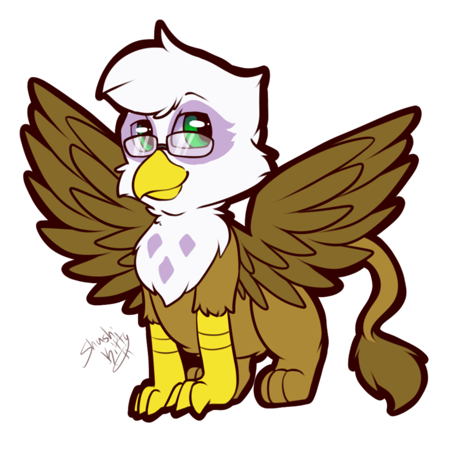 #571224 - safe, artist:shushikitty, oc, oc only, oc:griffith, chibi ...