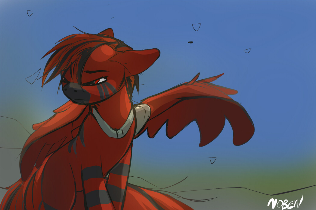 #571487 - safe, artist:noben, oc, oc only, pegasus, pony, jewelry, male ...