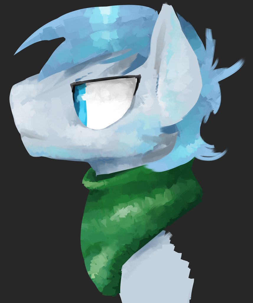 #574208 - safe, artist:kilo, oc, oc only, clothes, scarf, solo - Derpibooru