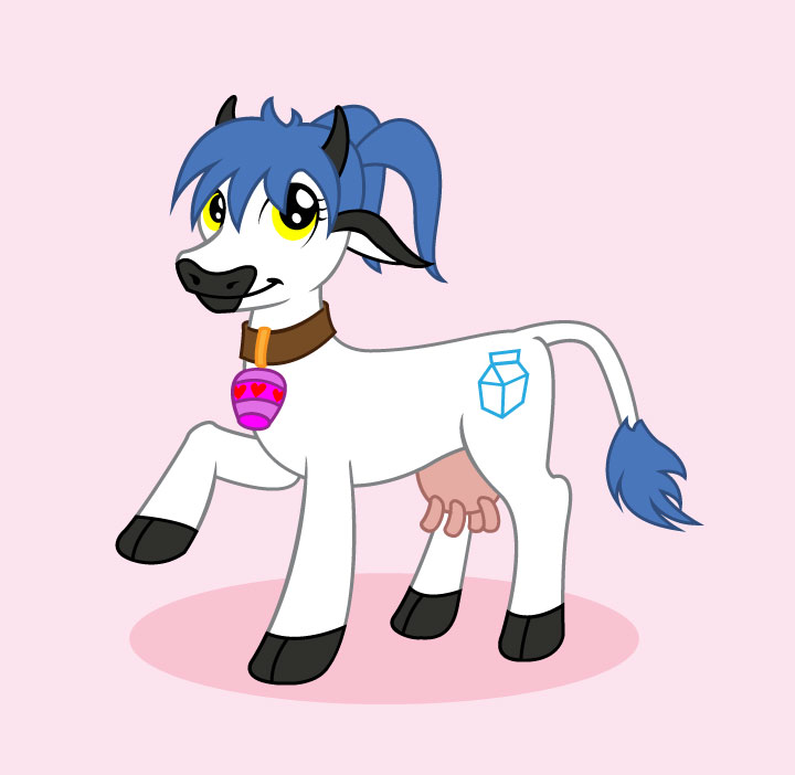 #577144 - safe, artist:stoneth, oc, oc only, cow, barely pony related ...