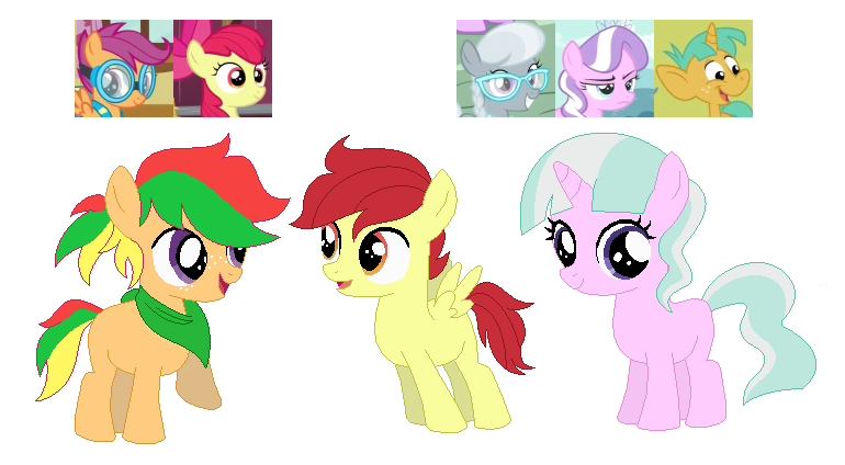 #585747 - safe, artist:unoriginai, oc, oc only, blank flank, cmcnext ...