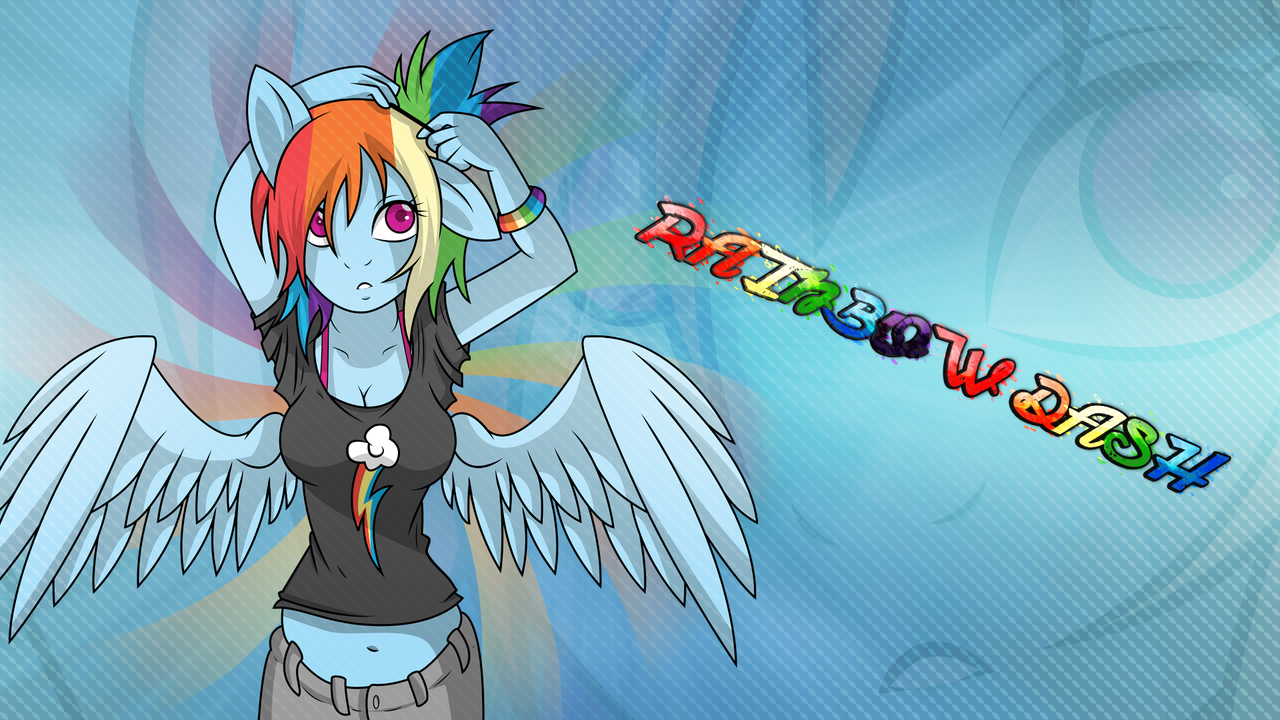 Safe Artist A Purple Pony Artist Owlisun Rainbow Dash