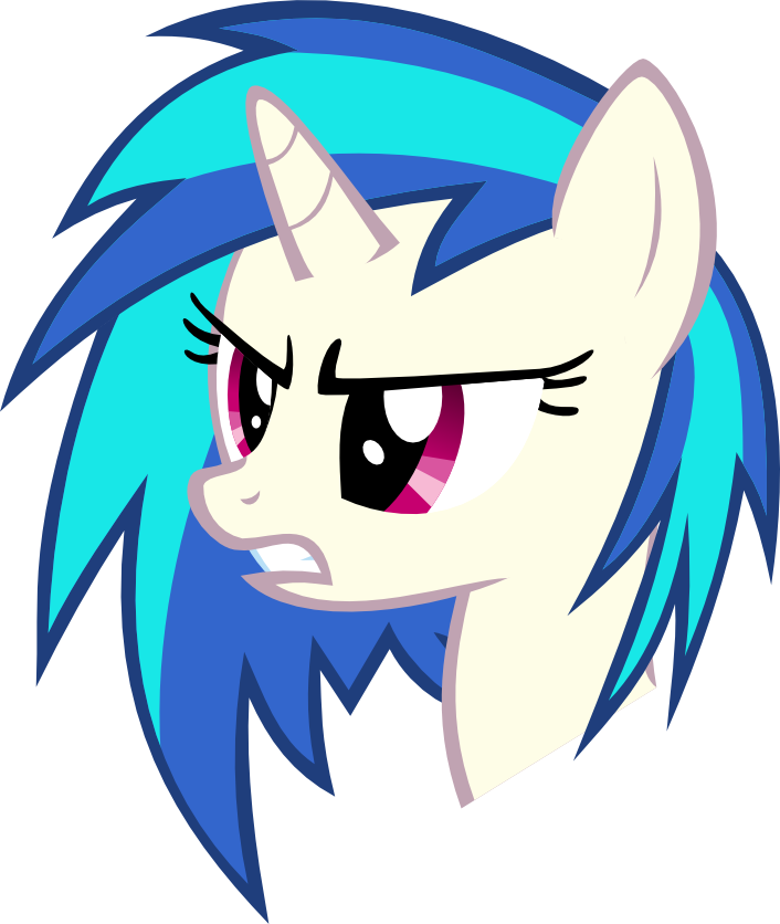 Vinyl Scratch Angry 939366 Safe, Artist:linlaifeng, Derpibooru