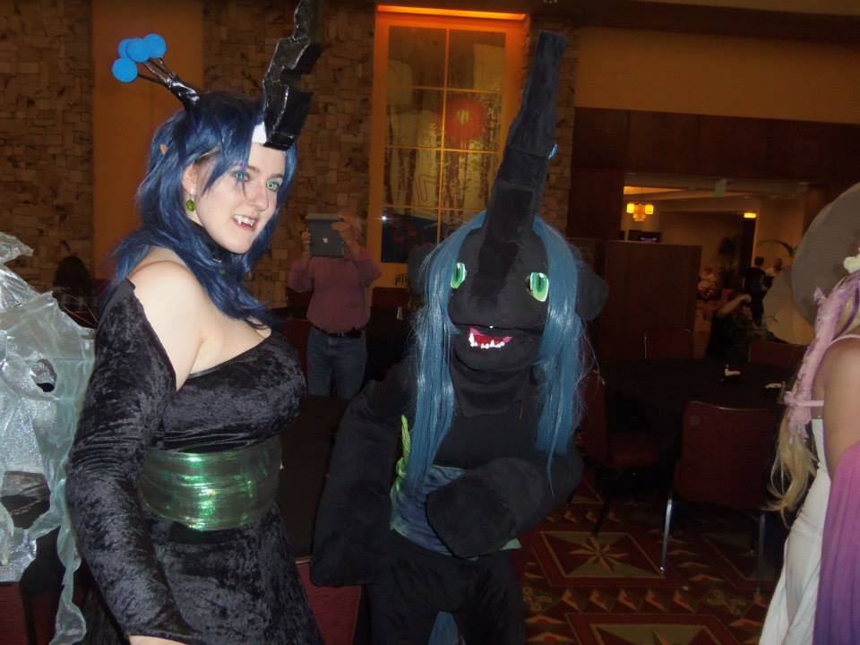 #589507 - safe, artist:kyuu-vixen-cosplay, queen chrysalis, human, g4 ...