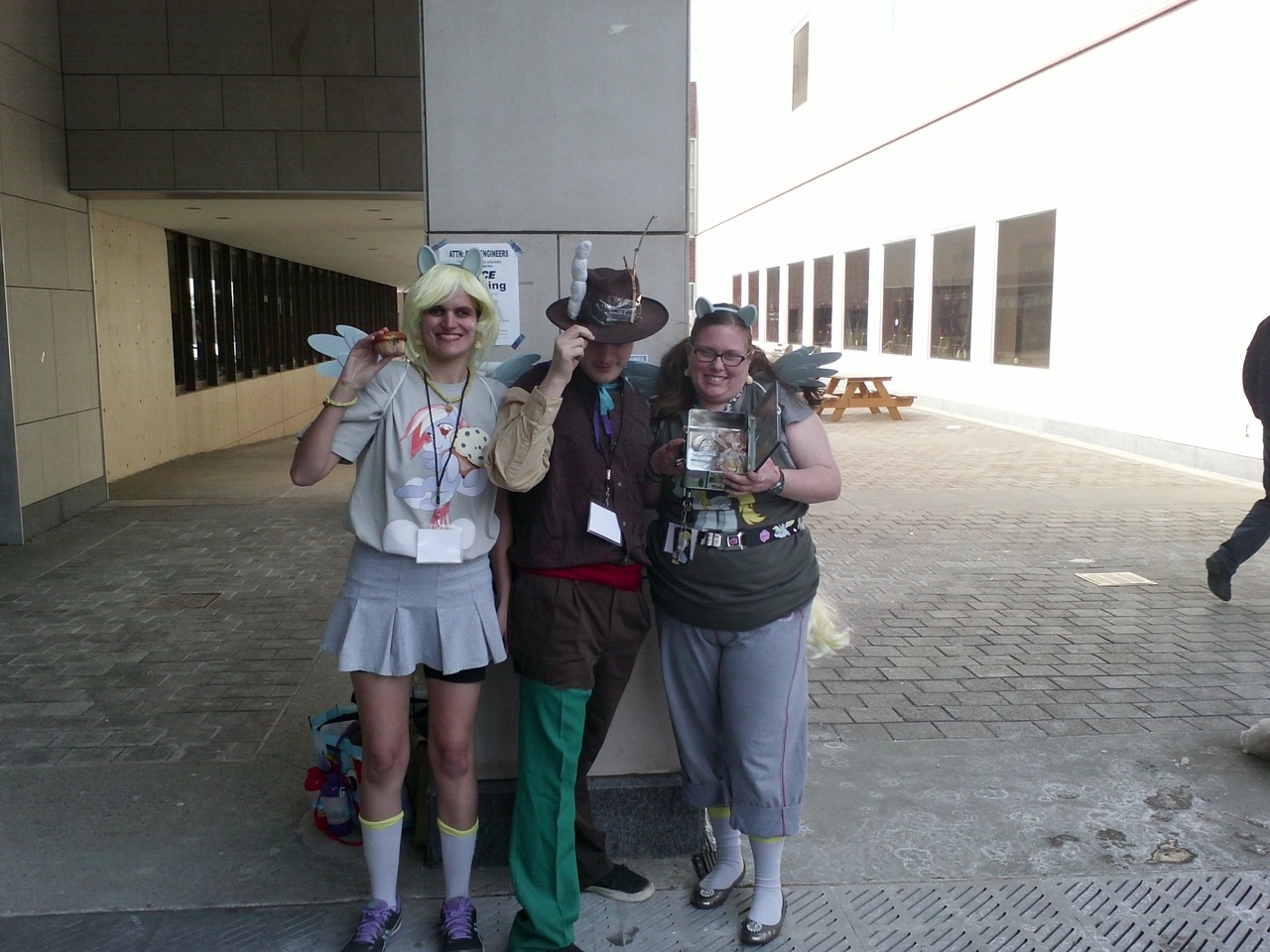 #566421 - safe, derpy hooves, discord, human, g4, cosplay, irl, irl ...