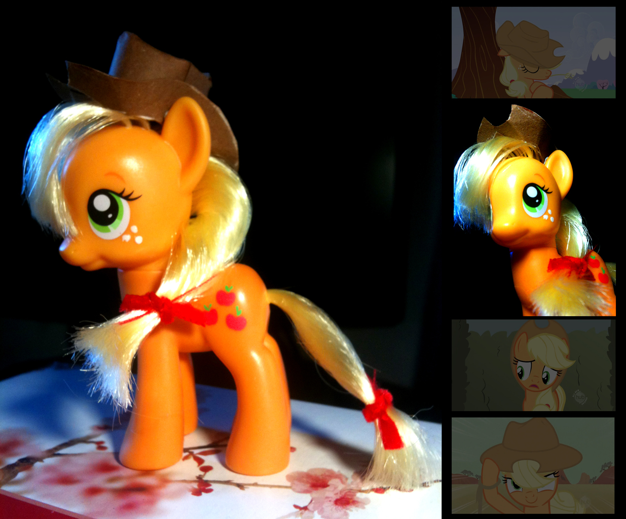 #567126 - safe, artist:narxinba222, applejack, g4, brushable ...