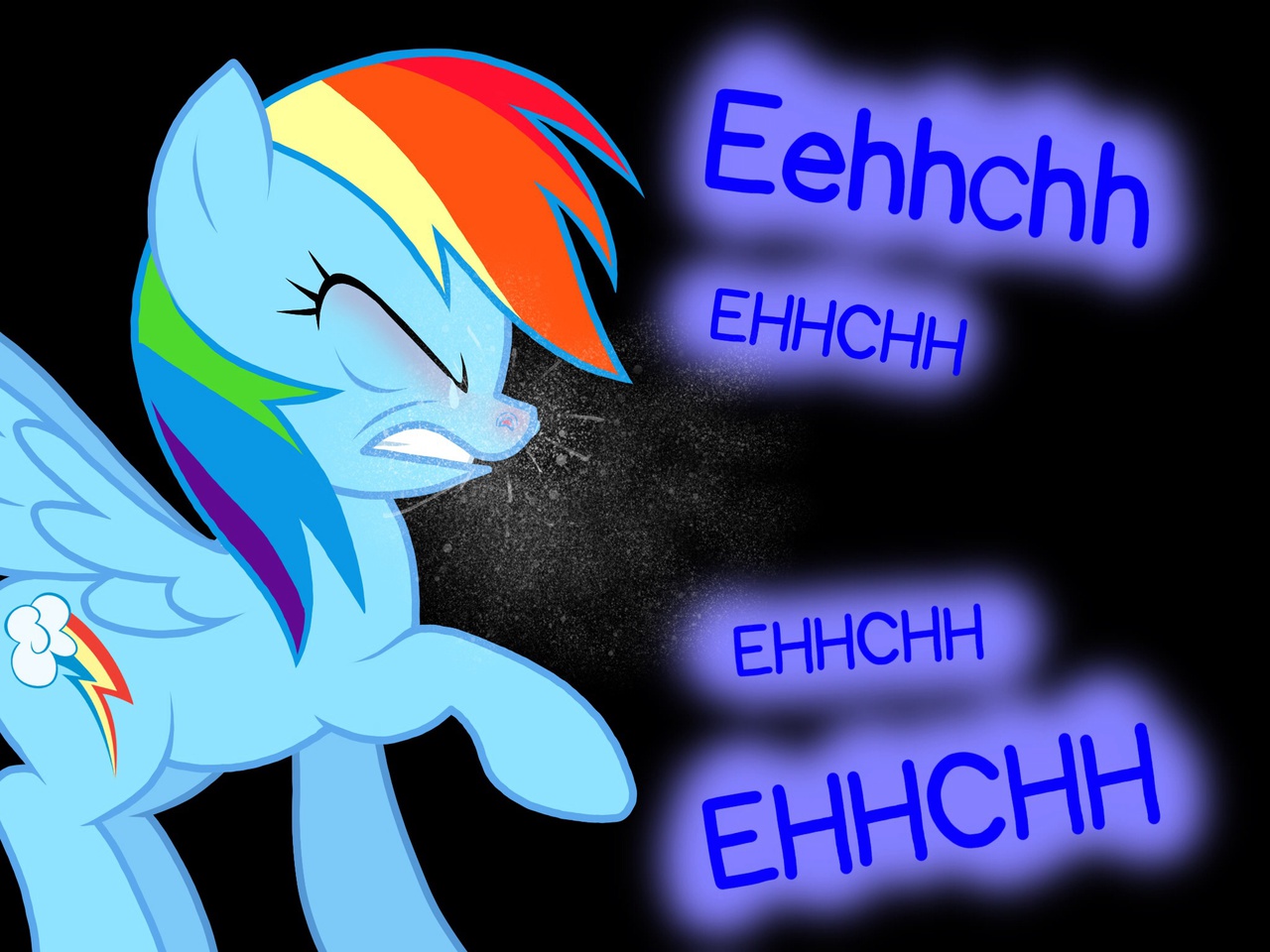 #596882 - safe, artist:proponypal, rainbow dash, g4, allergies, female ...