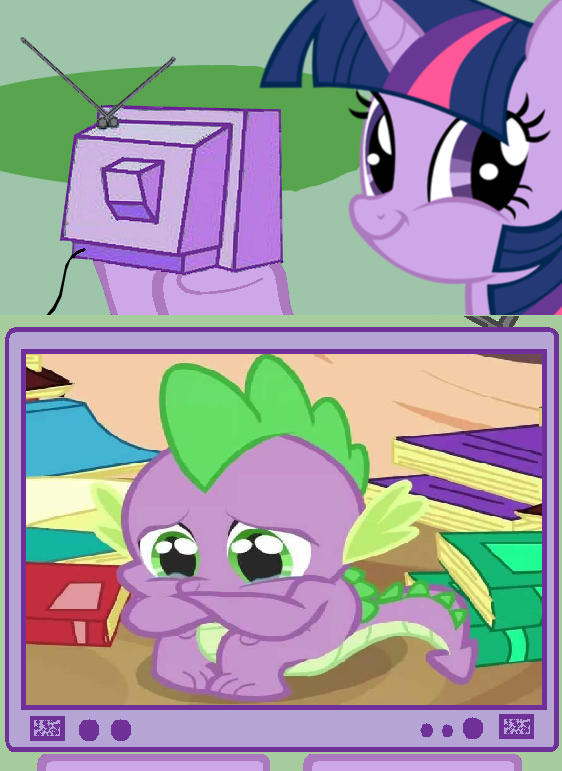 #602264 - safe, spike, twilight sparkle, crying, exploitable meme, meme ...