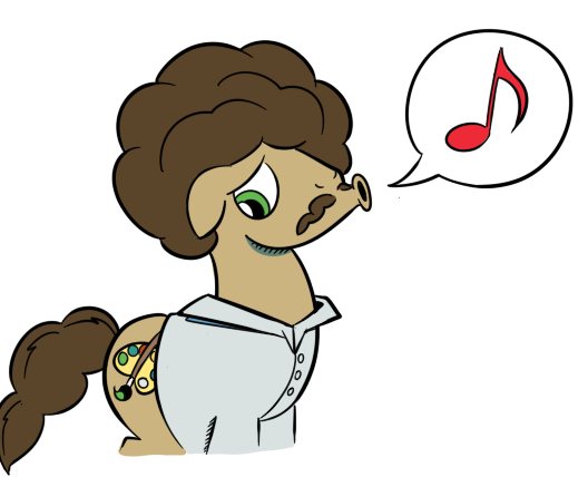 #607887 - safe, artist:mysticolt, pony, bob ross, ponified, solo ...