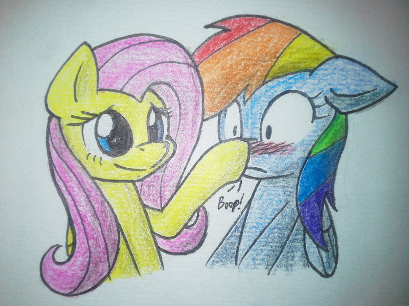 #608036 - safe, artist:yoshimaru, fluttershy, rainbow dash, g4 ...