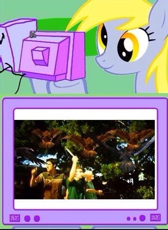 #608700 - safe, derpy hooves, pegasus, pony, g4, birdemic, exploitable ...