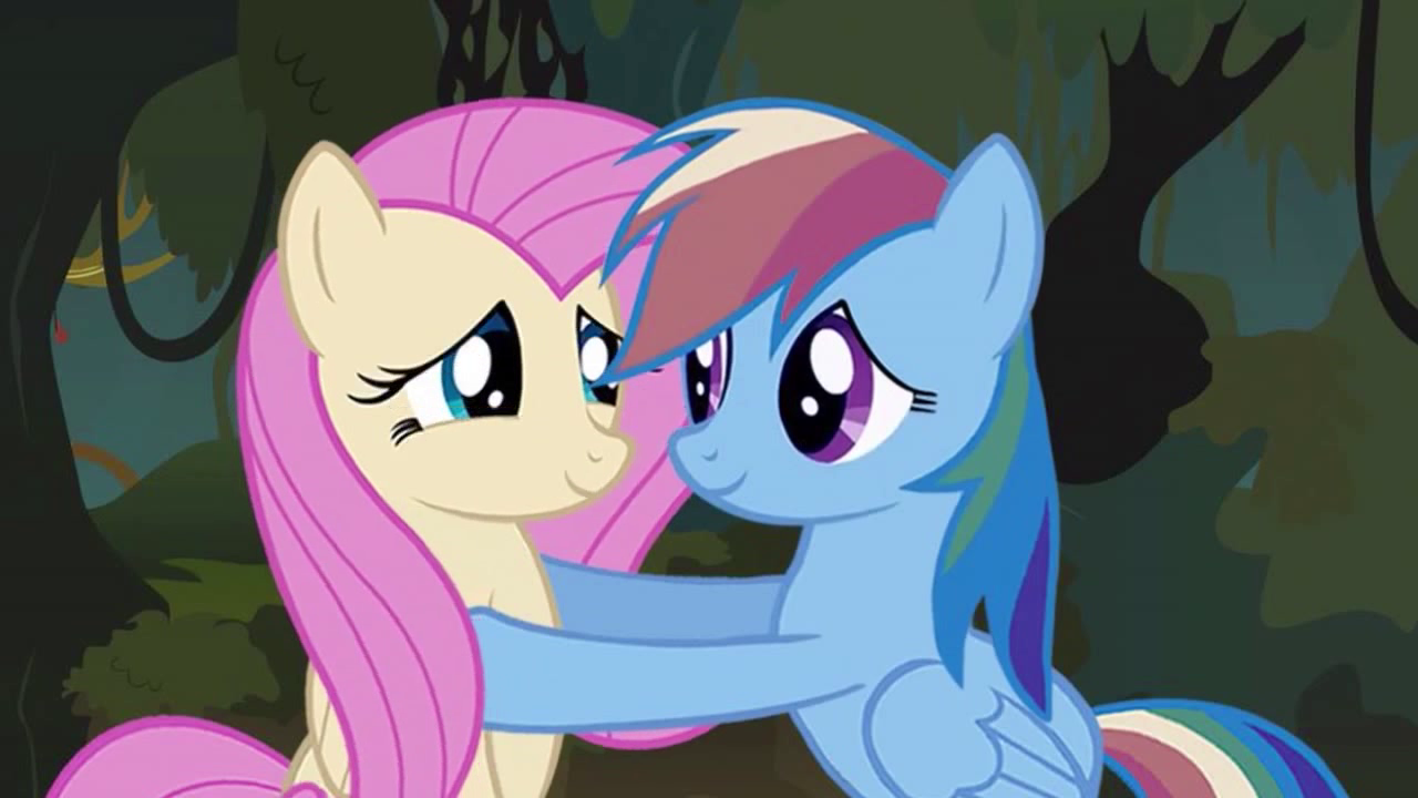 #609912 - safe, artist:toucanldm, fluttershy, rainbow dash, g4 ...