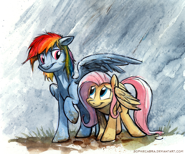 #594798 - safe, artist:kenket, artist:spainfischer, fluttershy, rainbow ...