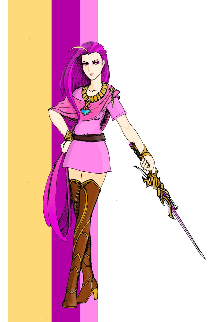 Humanized MLP characters drawn in the style of RWBY - Crossovers ...
