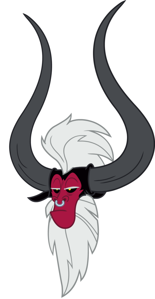 #624581 - safe, lord tirek, g4, twilight's kingdom, bust, head, horns ...