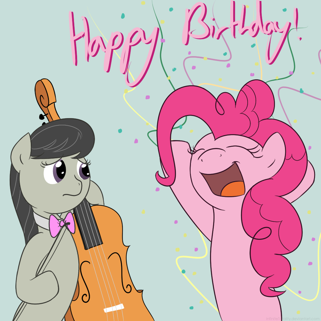 #625631 - safe, artist:pexpy, octavia melody, pinkie pie, duo - Derpibooru