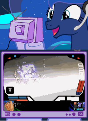 #628718 - safe, princess luna, gamer luna, g4, animated, anti-spiral ...