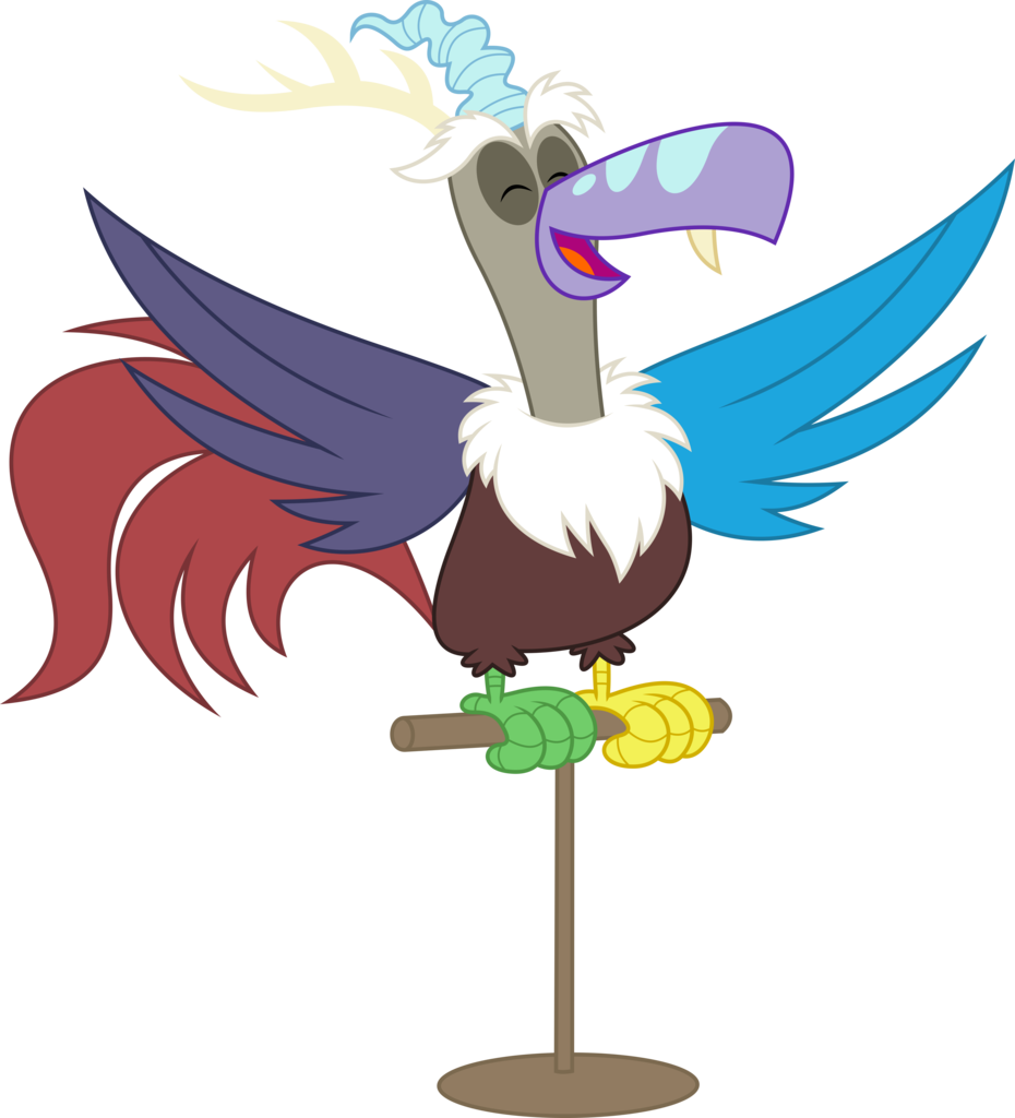 #631046 - safe, artist:dasprid, discord, bird, twilight's kingdom, .svg ...