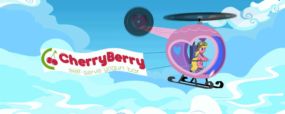 #635092 - safe, edit, screencap, cherry berry, g4, animated, banner ...