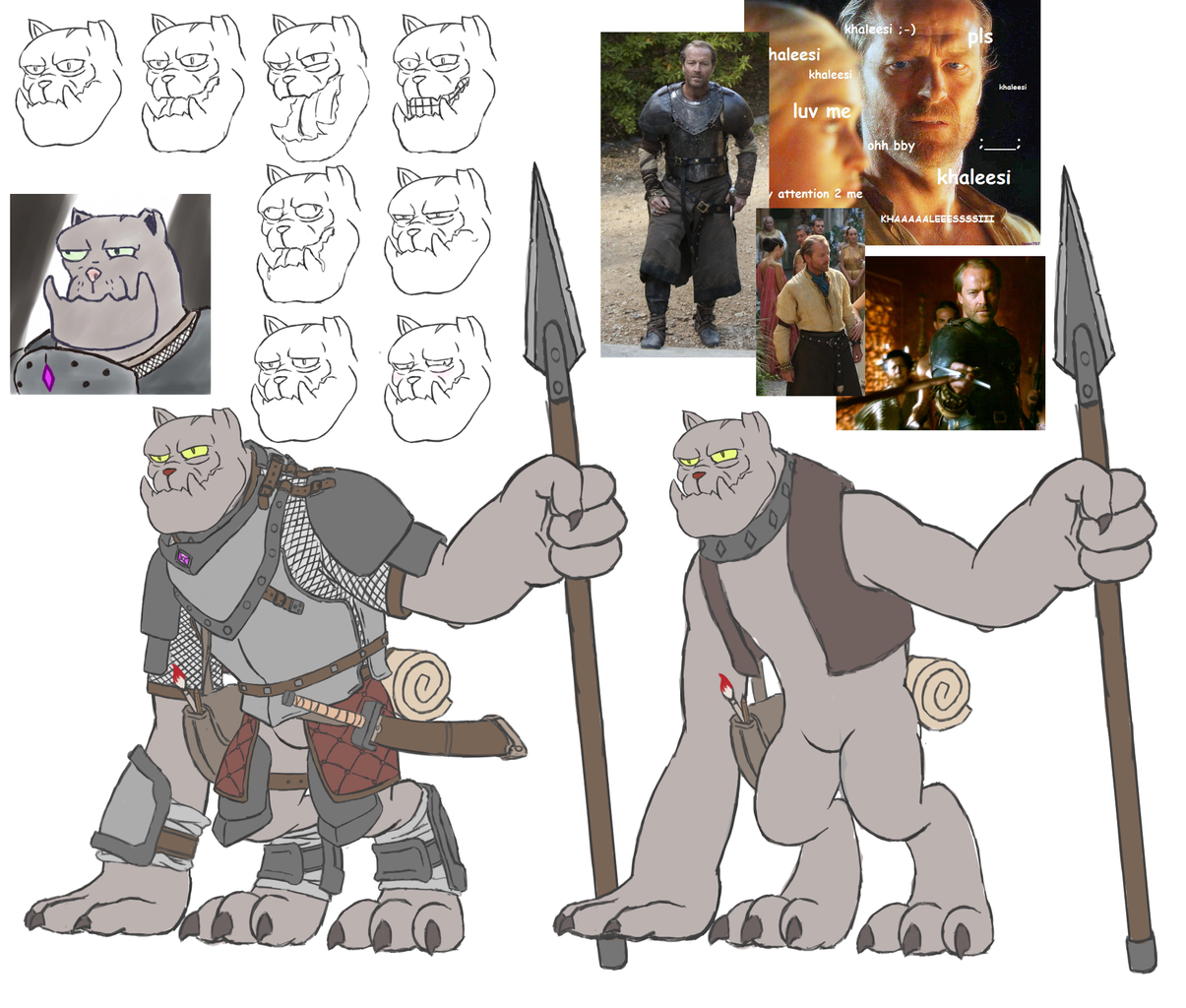 #636813 - safe, artist:lemon, oc, oc only, oc:brush spot, diamond dog ...