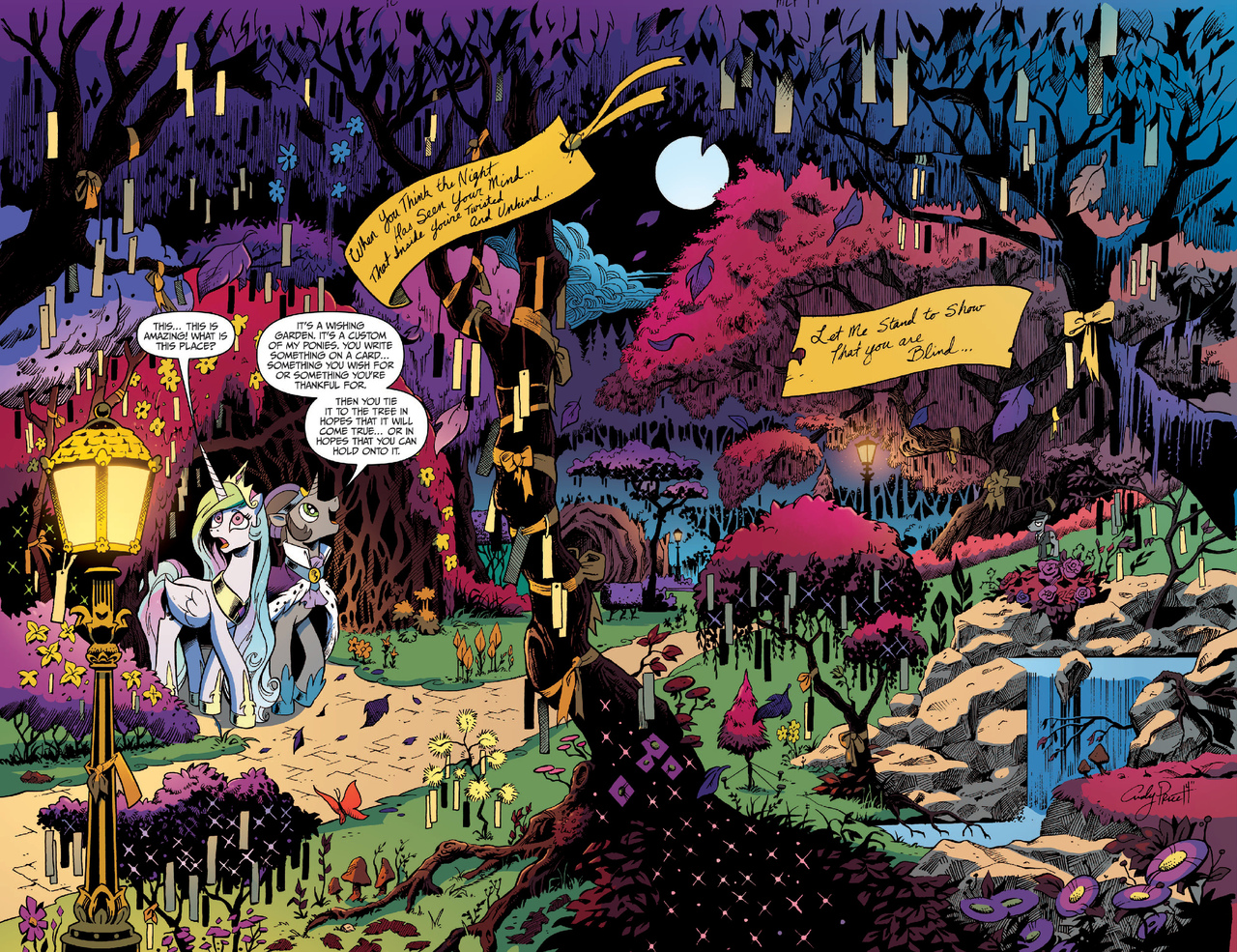 Luna on colored paper, by Andy Price : r/mylittlepony